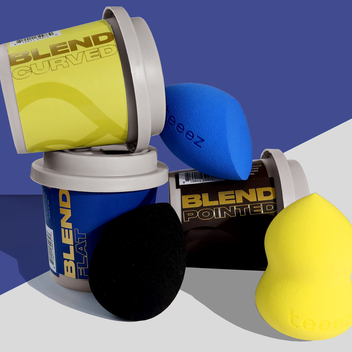 Blend Curved Sponge | Teeez Cosmetics